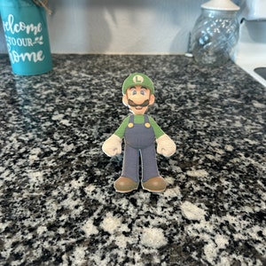 Super Mario Brothers Luigi LED Night Light Join Luigi's - Etsy