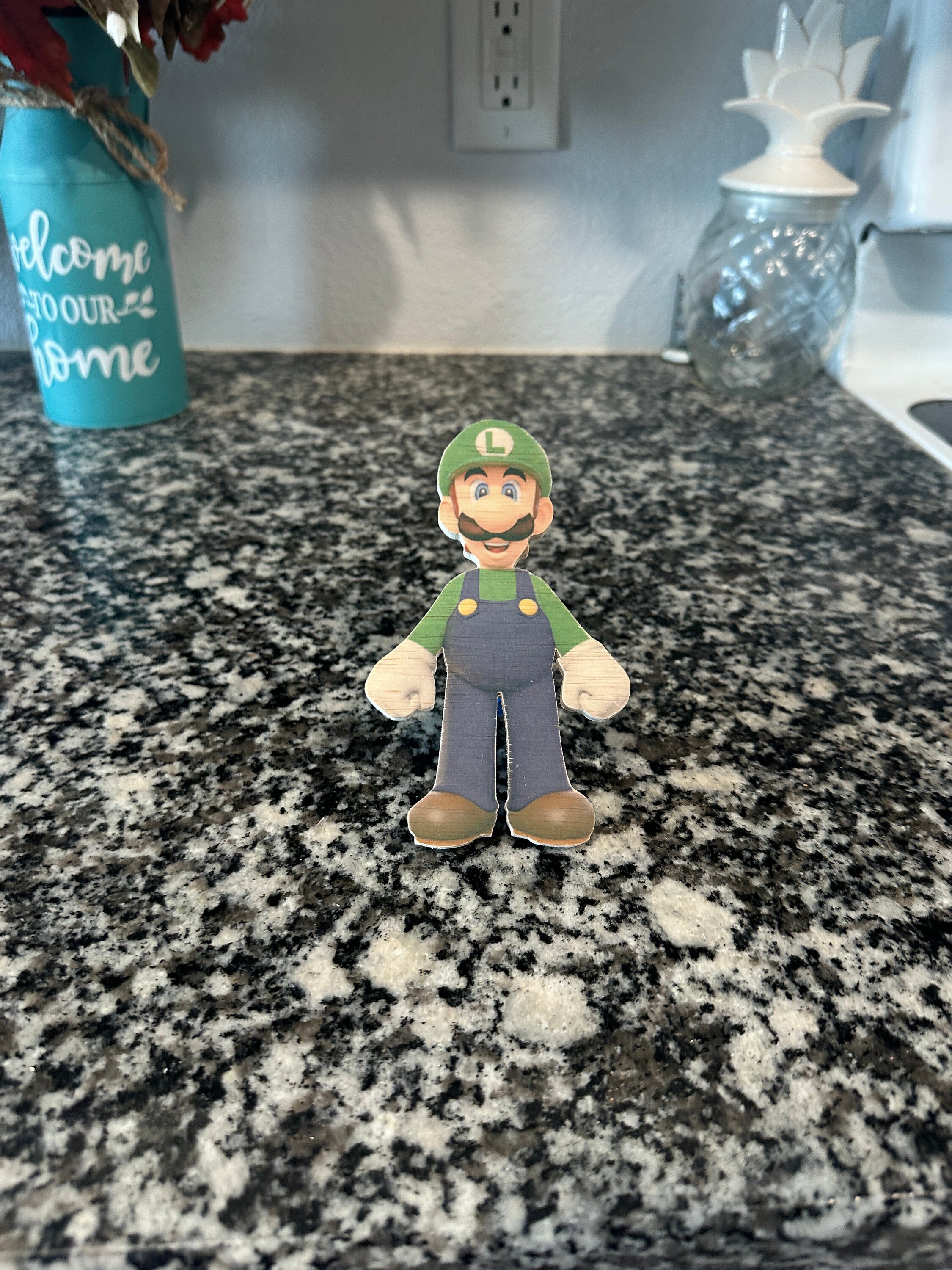 Super Mario Brothers Luigi LED Night Light Join Luigi's Nighttime ...