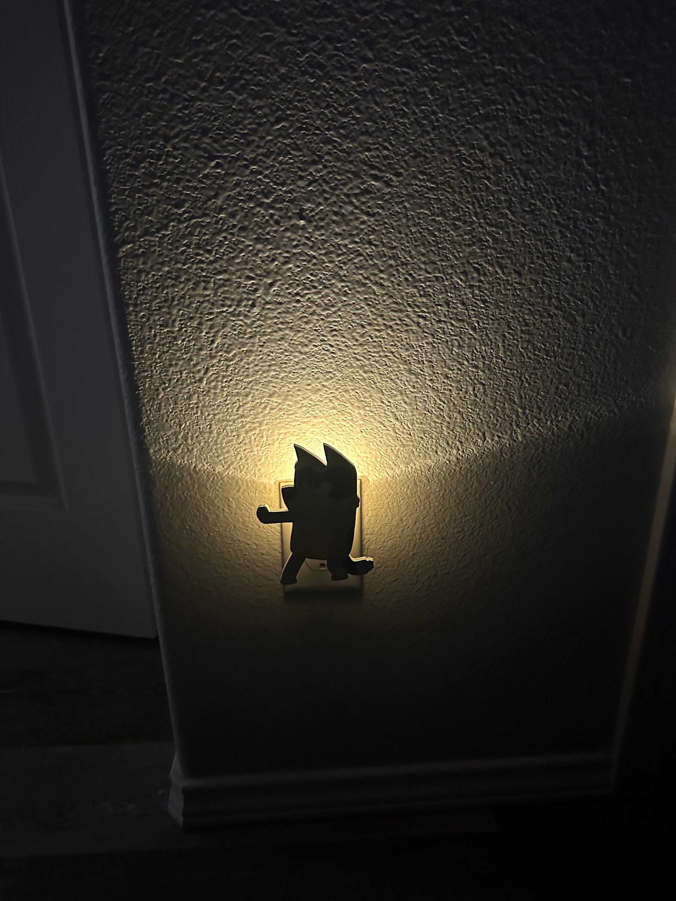Bluey the Dog Bandit LED Night Light Join Bandit on - Etsy