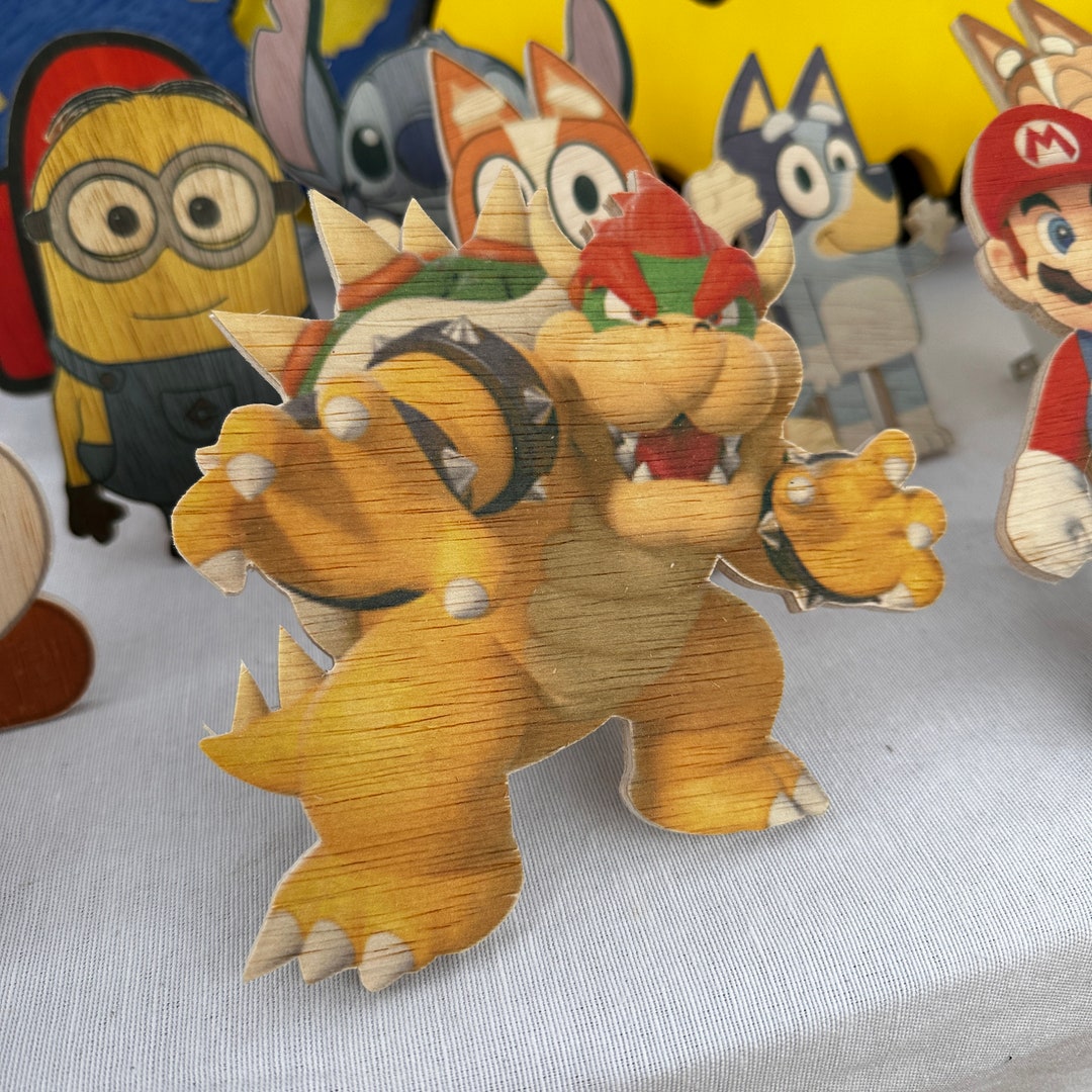 Super Mario Brothers Bowser LED Night Light Embrace the King of Koopas ...