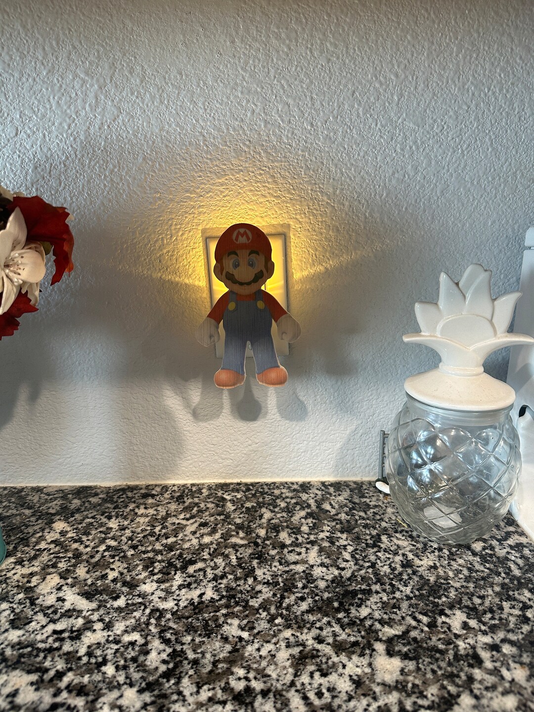 Super Mario Brothers Mario LED Night Light Bring Mario to Life - Etsy