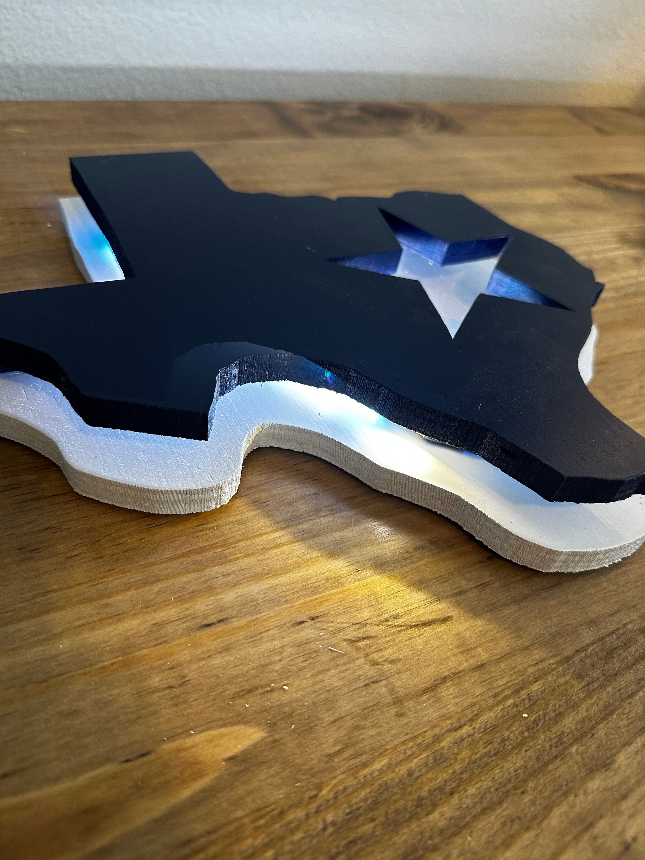 Dallas Cowboys Lighted Wall Art Nightlight Bar Light - Etsy