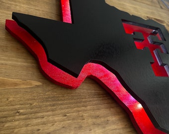 Texas Tech Sticker Tech Stickers Raider Tech Waterproof - Etsy