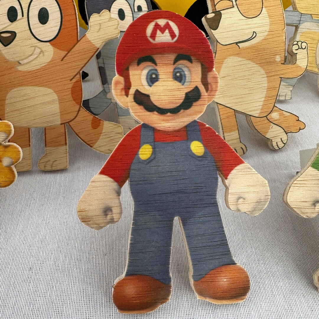 Super Mario Brothers Mario LED Night Light Bring Mario to - Etsy