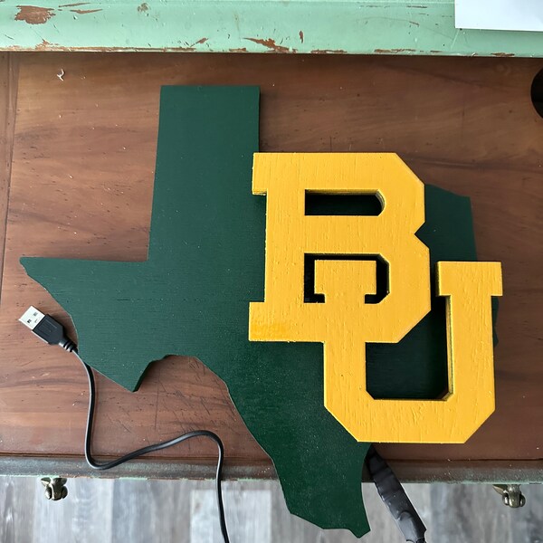 Baylor University Signs - Etsy