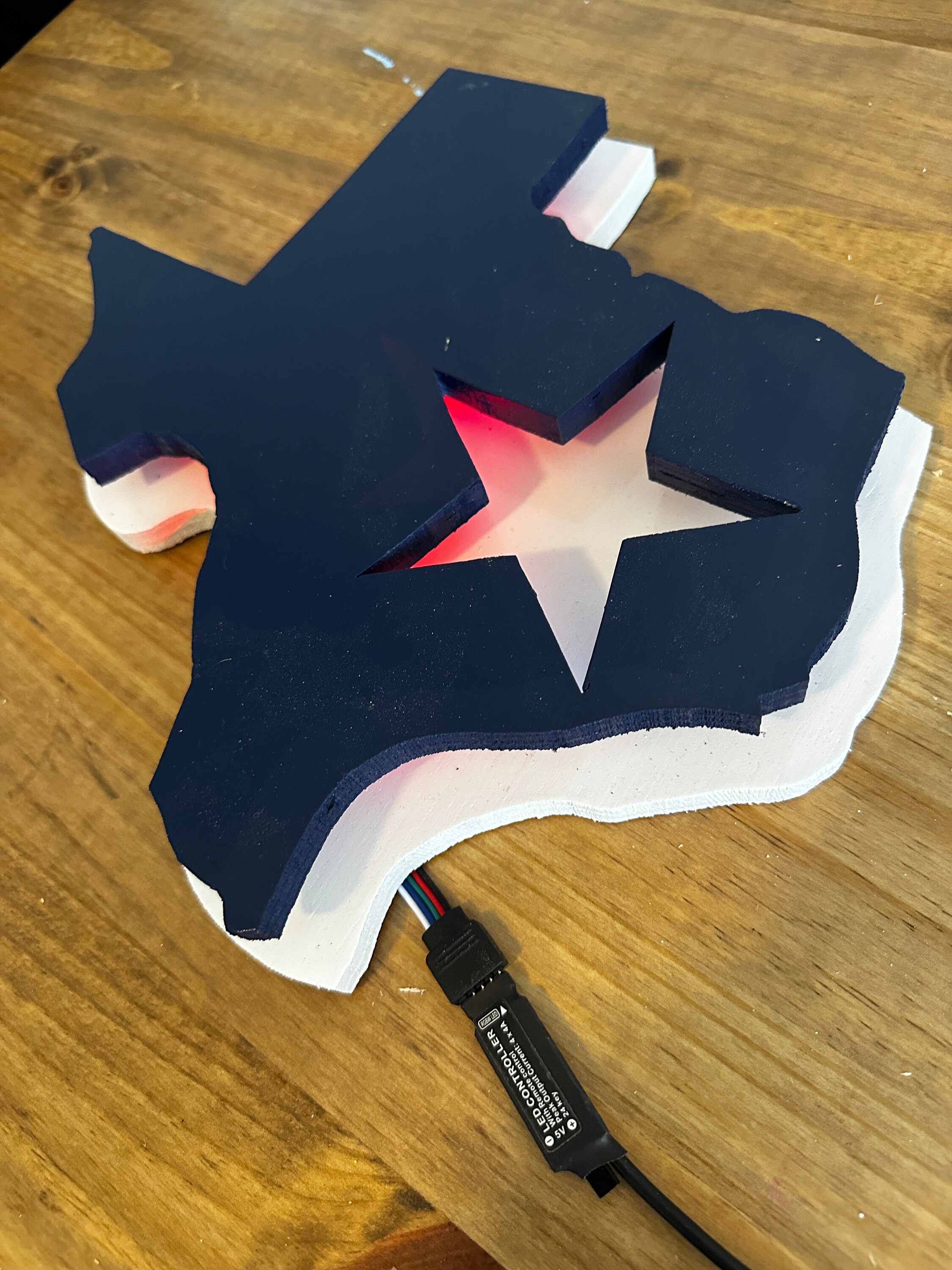 Dallas Cowboys Lighted Wall Art Nightlight Bar Light - Etsy