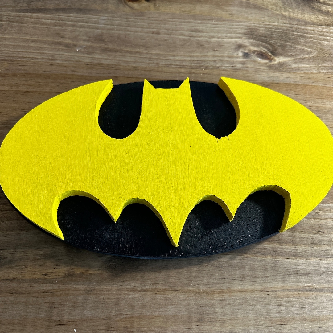 Batman Bat Symbol Lighted Wall Art Night Light Illuminate Your Space ...