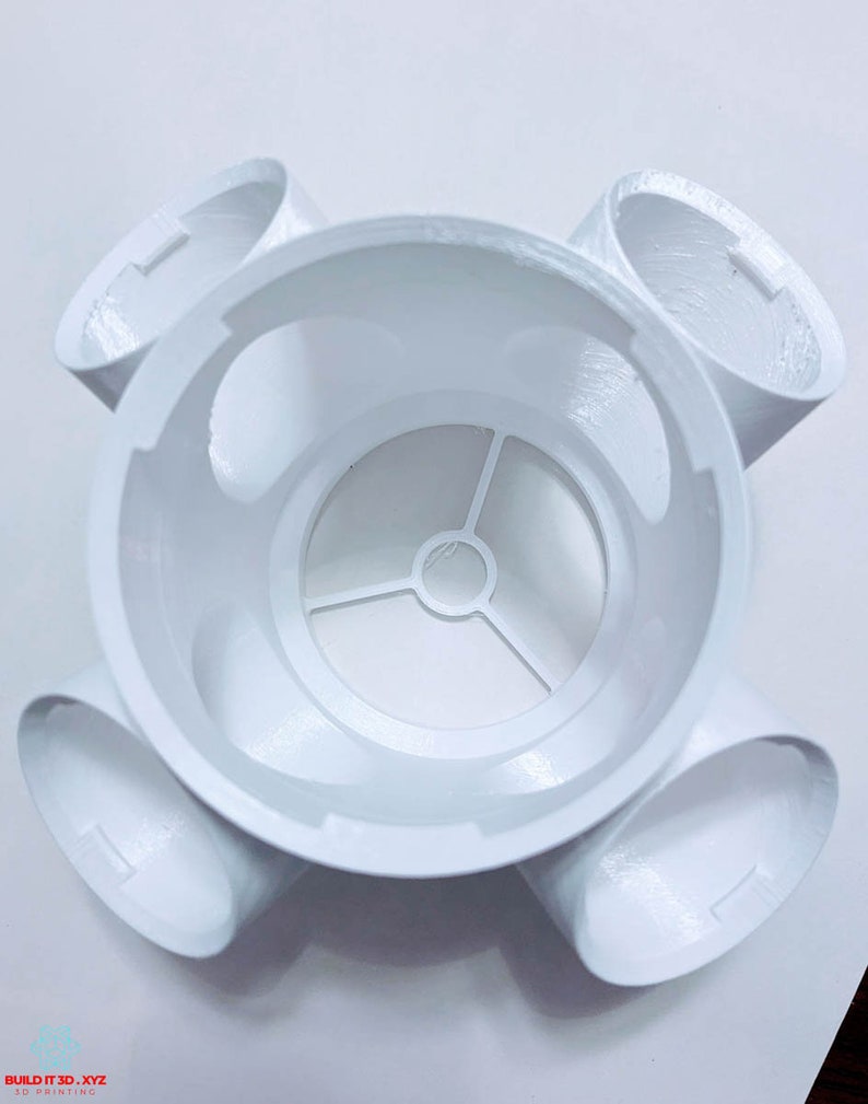 Modular Hydroponic Tower: 4-way PETG Module - Etsy