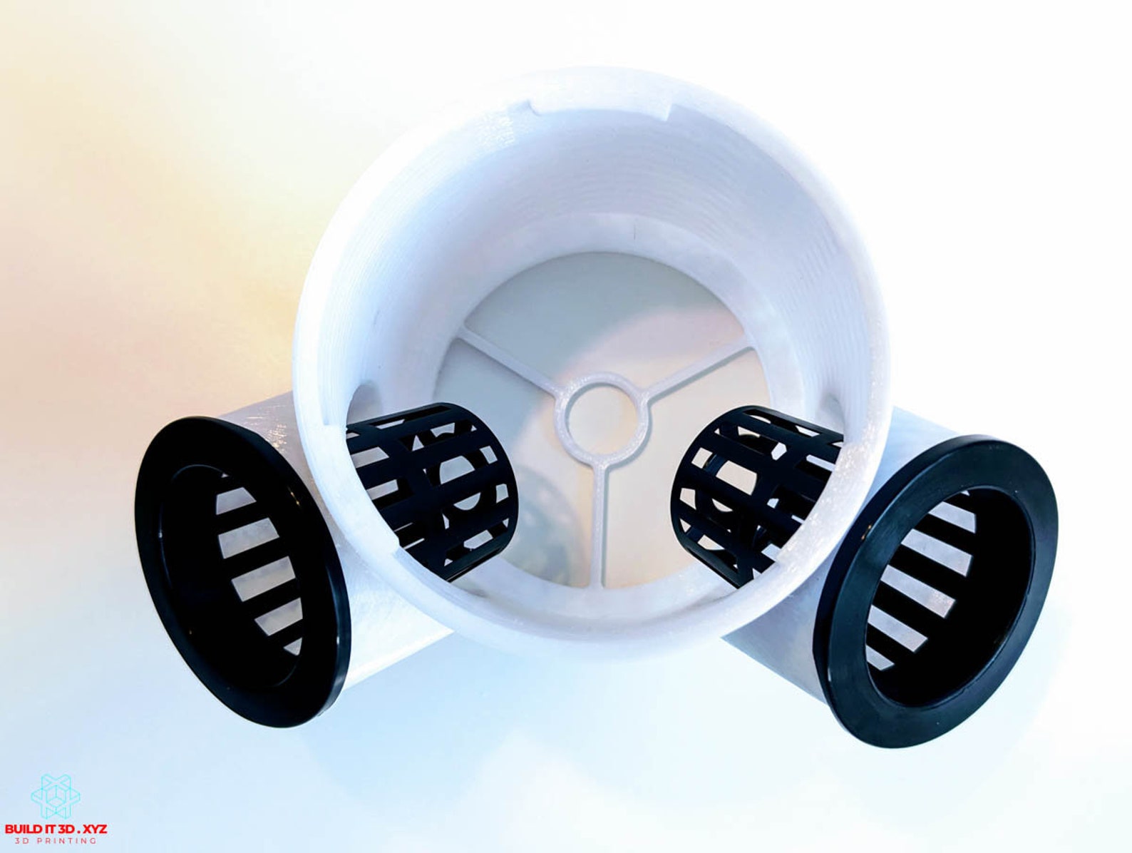 10 Cups Hydroponic Tower, System for 10 Cups Two-way Cup Modules ...