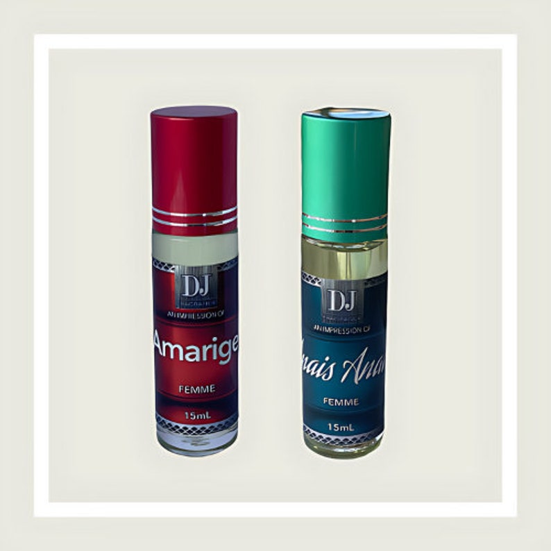 DJ Fragrance Oil Roll-on 15 Ml. Pure Fragrance Oil Perfume Long Lasting ...