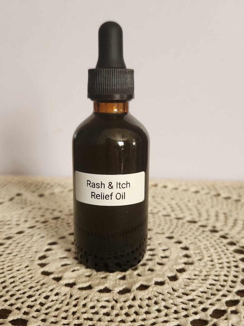 Itch & Rash Relief Oil - Etsy