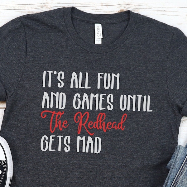 Funny Redhead Shirt - Etsy