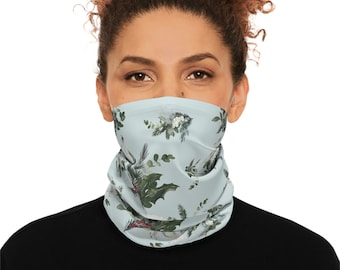 Red Fox Neck Gaiter Fox Face Mask Fox Costume Face - Etsy