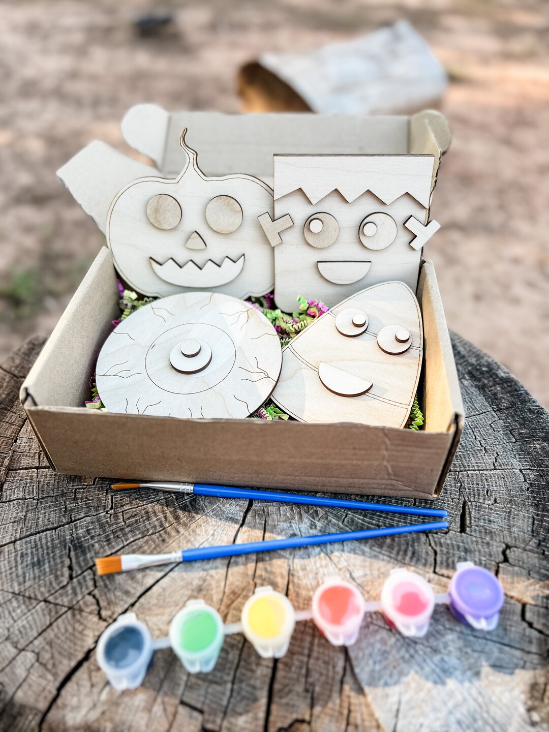 Kid's Halloween Craft Kit for Kids for Halloween Paint Kit for Kids DIY ...