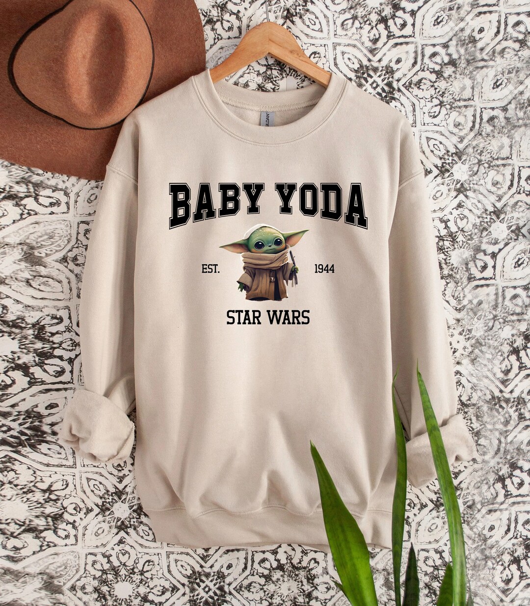 Baby Yoda Shirt Baby Yoda Sweatshirt Baby Yoda Hoodie Star - Etsy