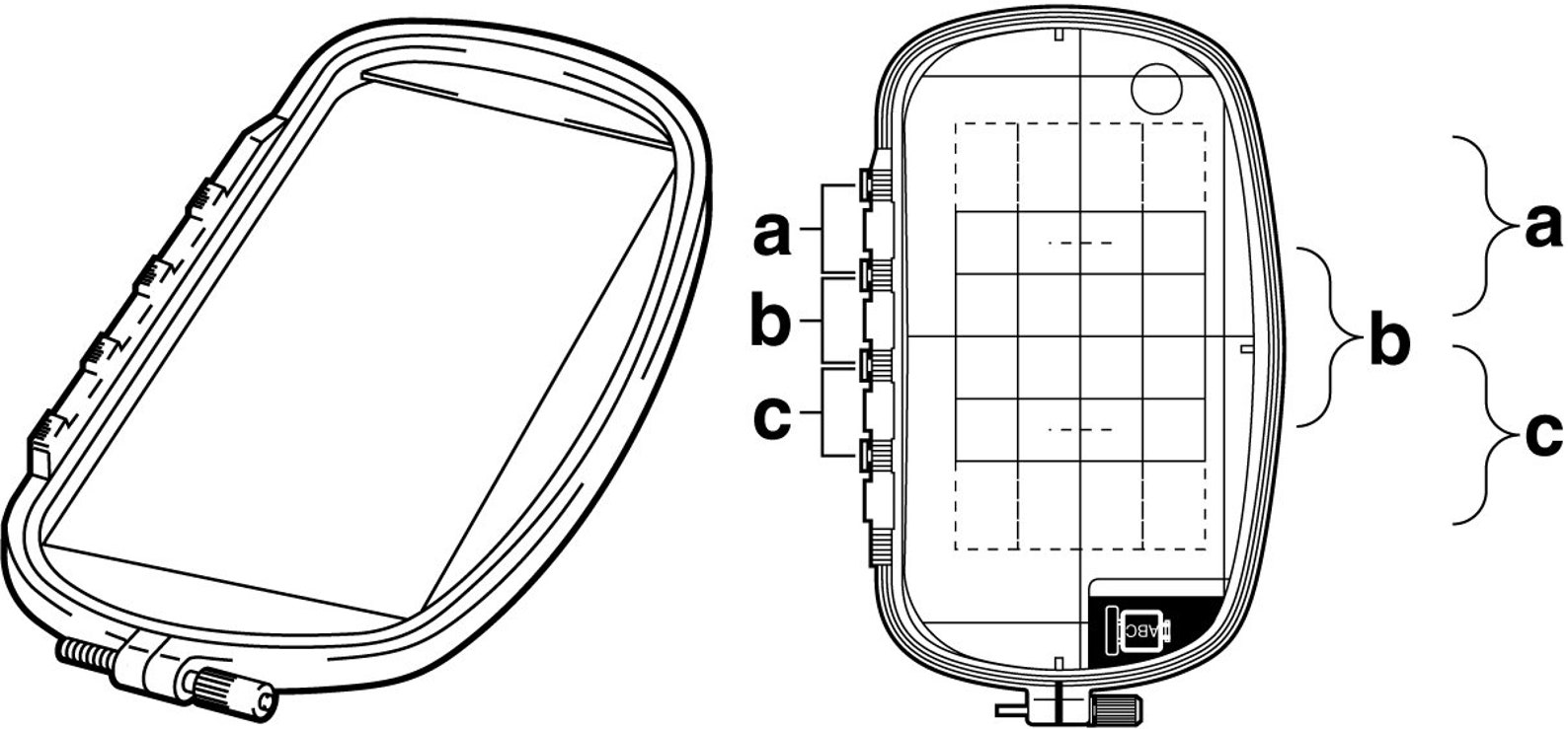 HIS AND HER Stitch With Ease: Embroidery Repositional Hooping Design ...