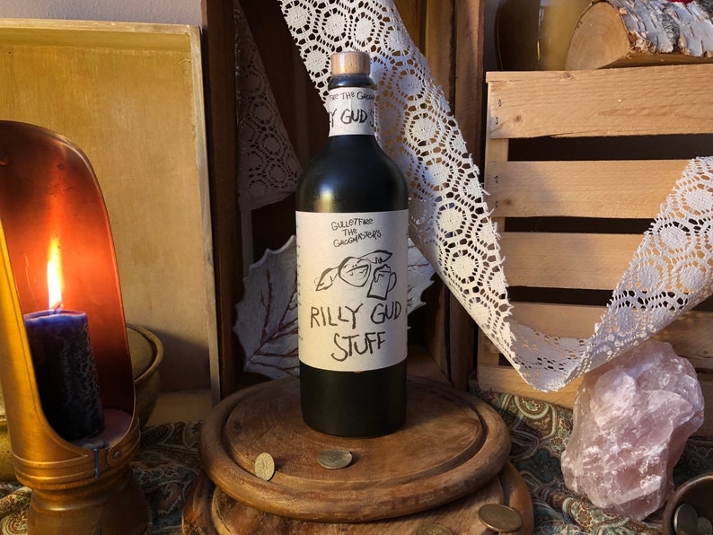 Rilly Gud Stuff Goblin Beer (printable Fantasy Label) - Etsy