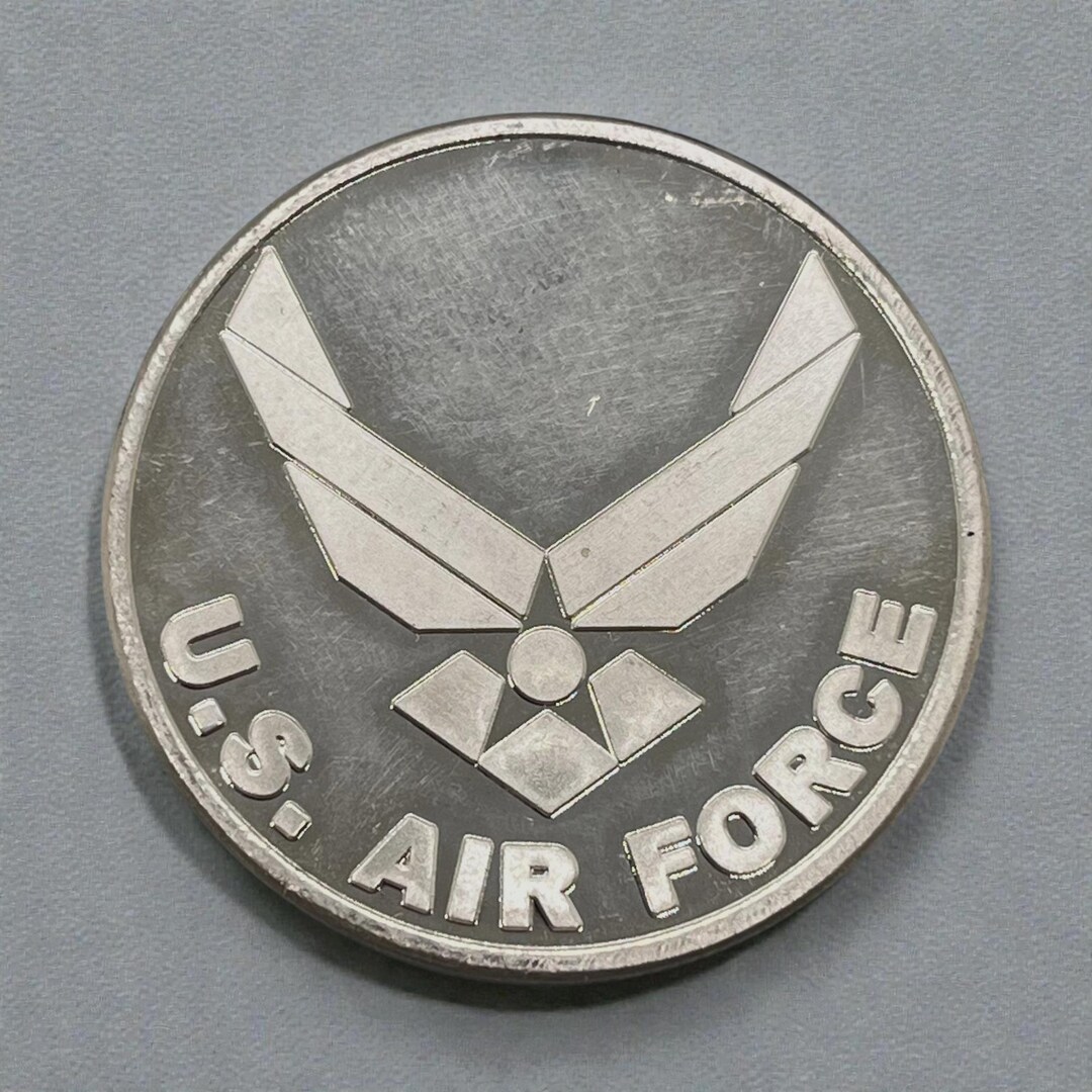 Vintage U.S. Air Force 1oz Silver Round - Etsy