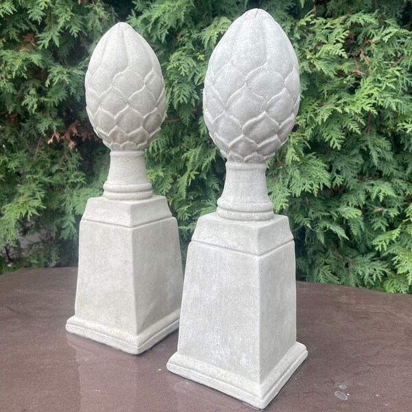 Outdoor Finial Concrete - Etsy