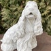 English Spaniel Garden Statue 11 Concrete Cocker Springer Dog Memorial ...