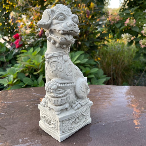 Foo Dog Statue - Etsy