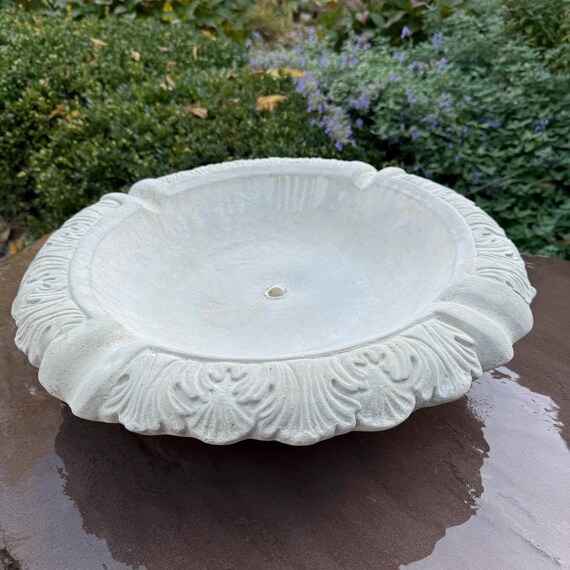Fountain Top Replacement 10.5" Replacement Concrete Fountain Top Large