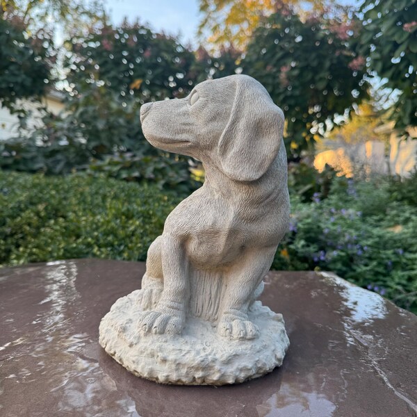 Beagle Statue - Etsy