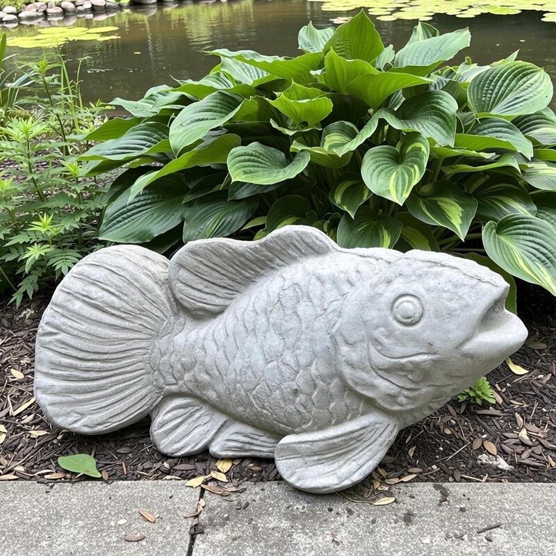 Fish Statue - Etsy