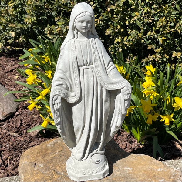 Virgin Mary Statue Outdoor - Etsy