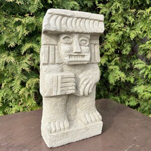 16 Aztec Mayan Garden Statue Ancient Native American Mesoamerica Tribal ...