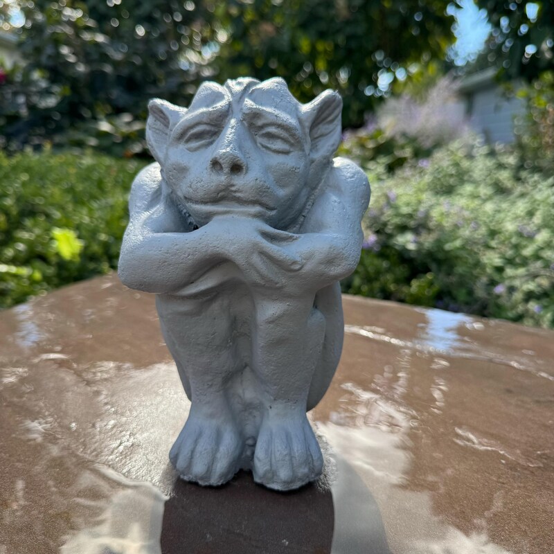 Concrete Gargoyle Statues - Etsy