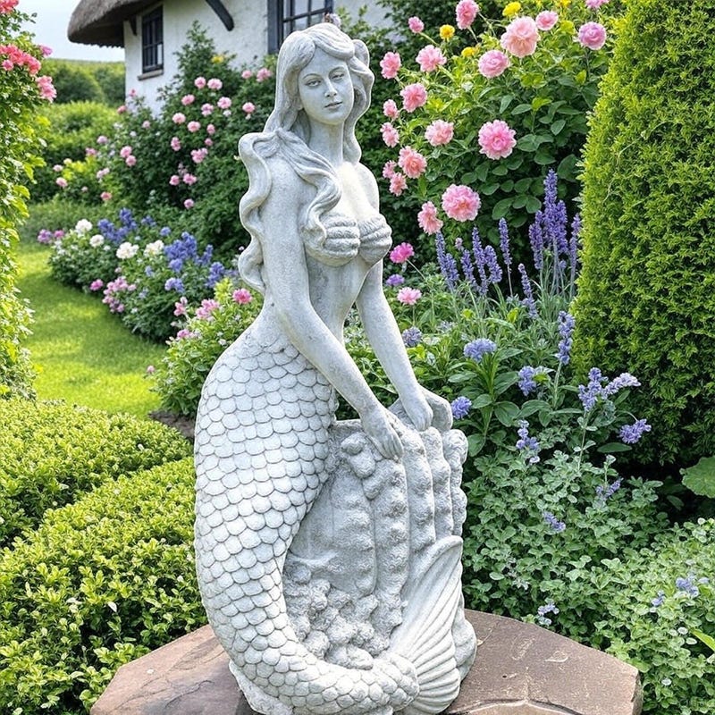 Mermaid Garden Decor - Etsy