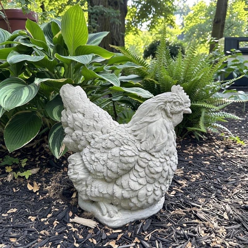 Chicken Statue - Etsy