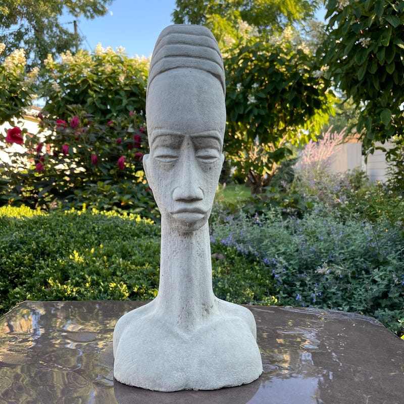 African Woman Statue - Etsy