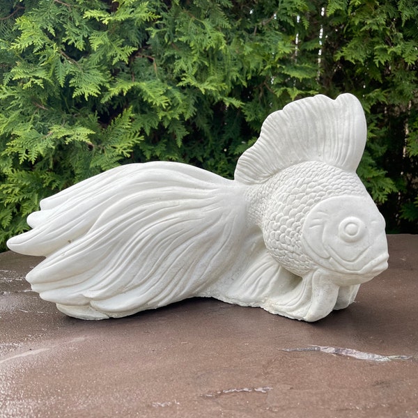 Concrete Fish Statuary - Etsy