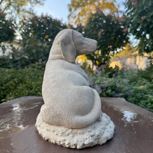 10 Cute Concrete Beagle Statue Garden Sculpture & Yard Decor Outdoor ...