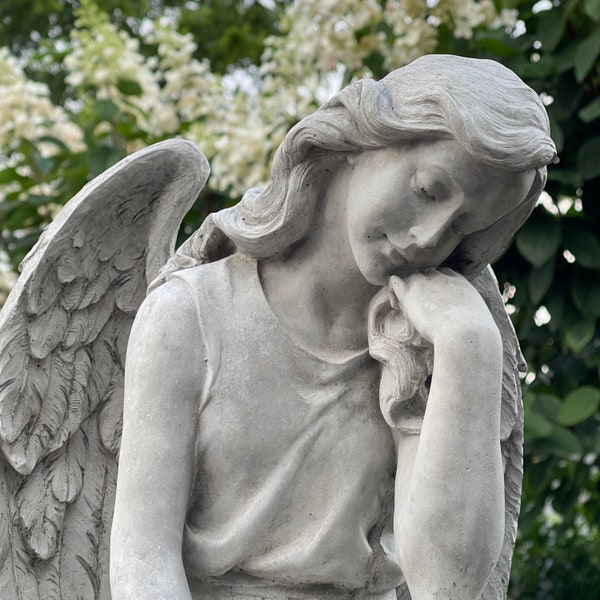 Concrete Angel - Etsy