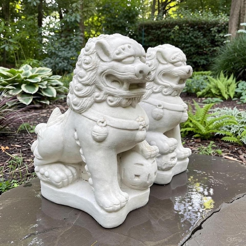 Foo Dogs Pair - Etsy
