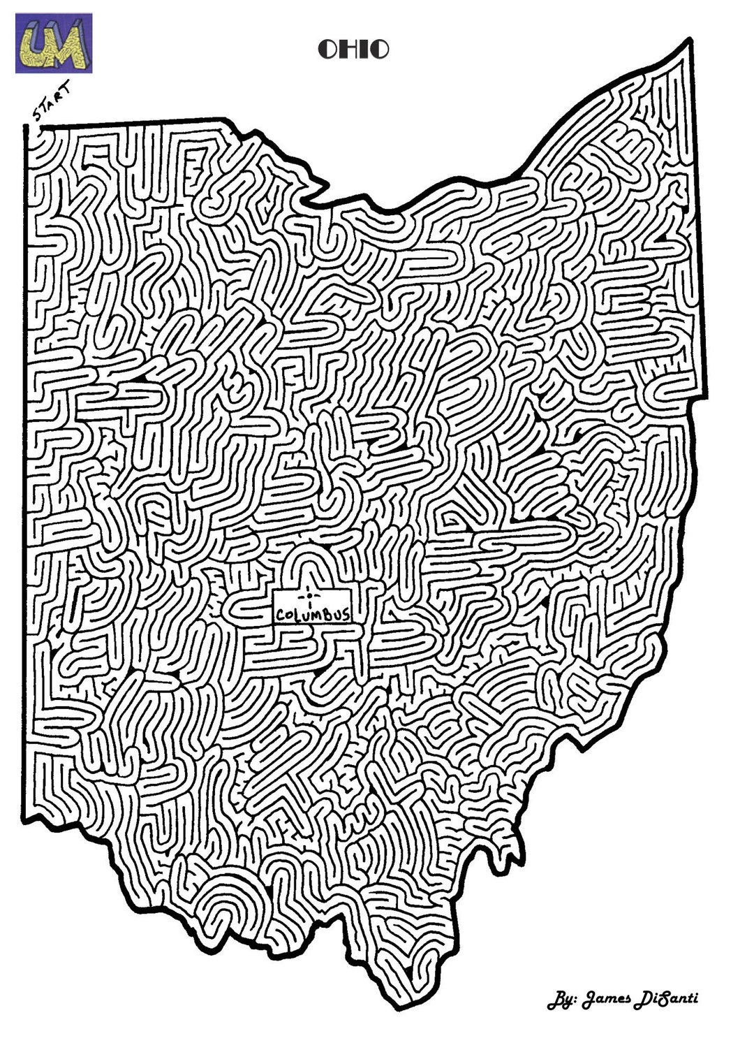 Hand Drawn Original Mazes - Etsy