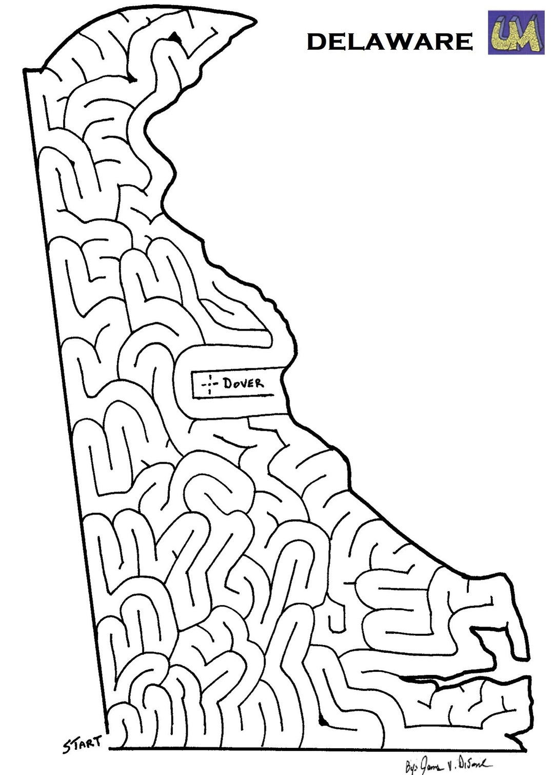 Hand Drawn Original Mazes - Etsy