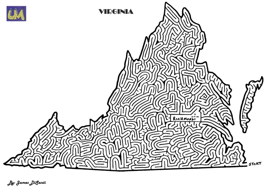 Hand Drawn Original Mazes - Etsy