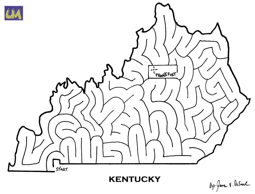 Hand Drawn Original Mazes - Etsy