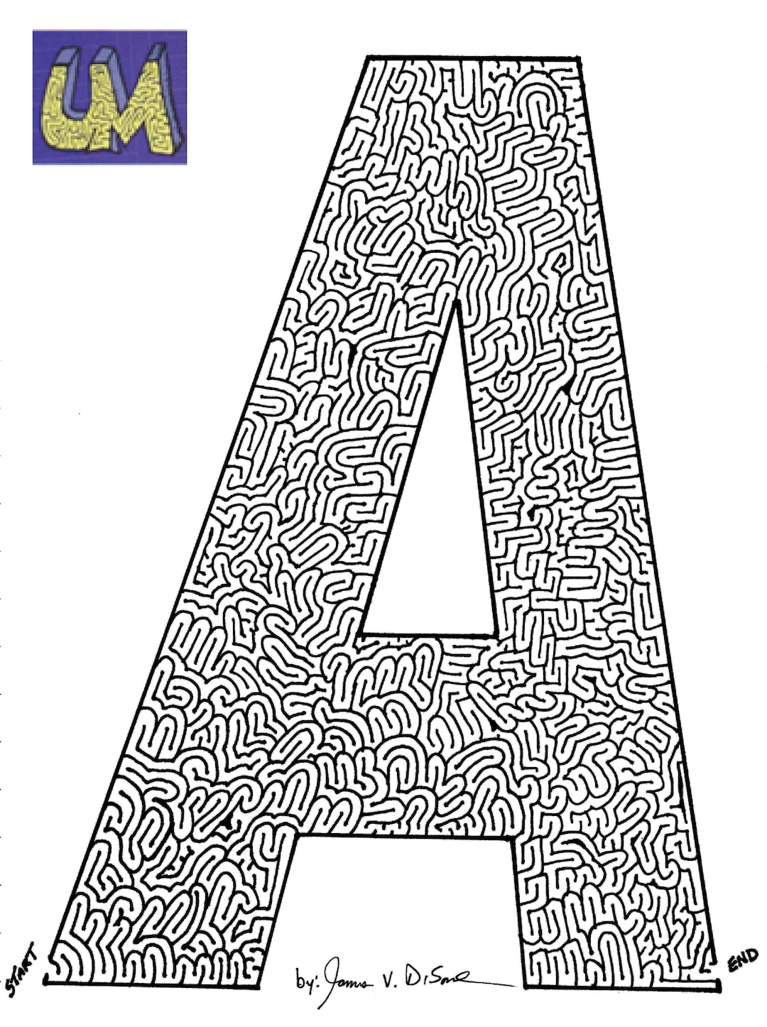 Hand Drawn Original Mazes - Etsy