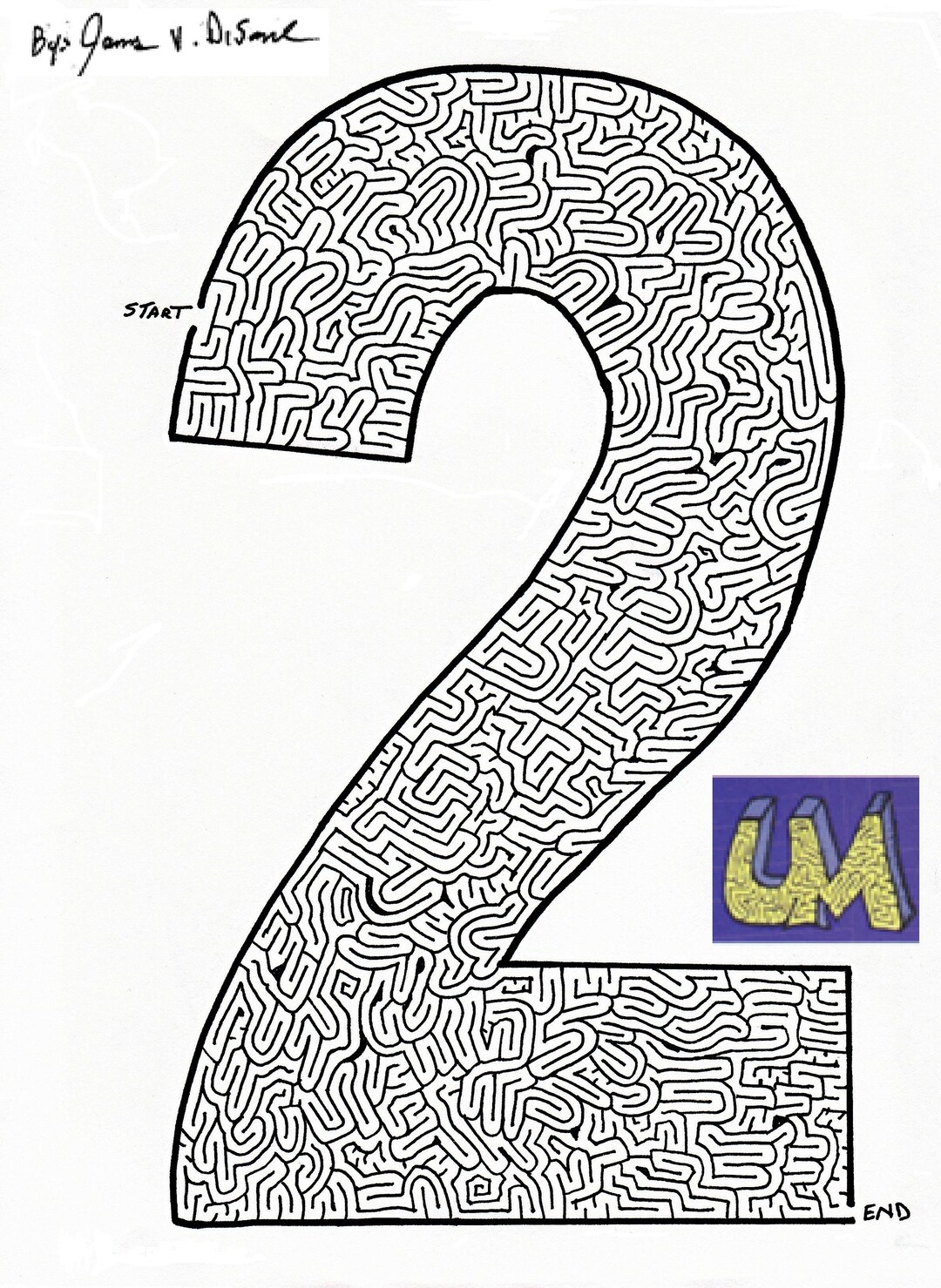 Hand Drawn Original Mazes - Etsy