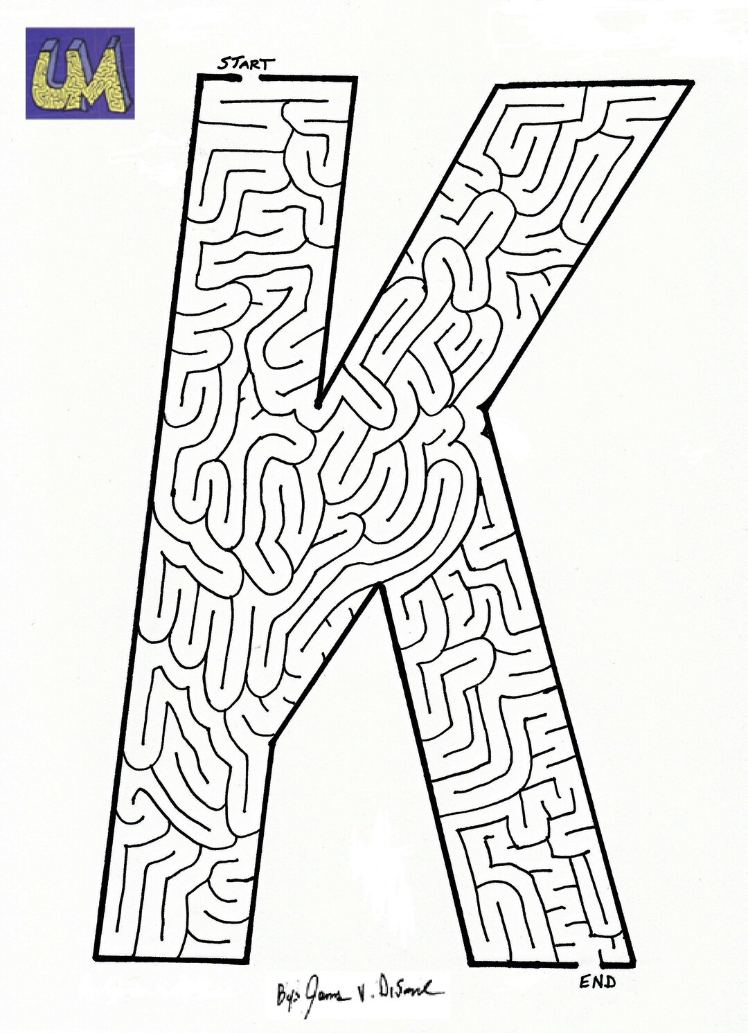 Hand Drawn Original Mazes - Etsy