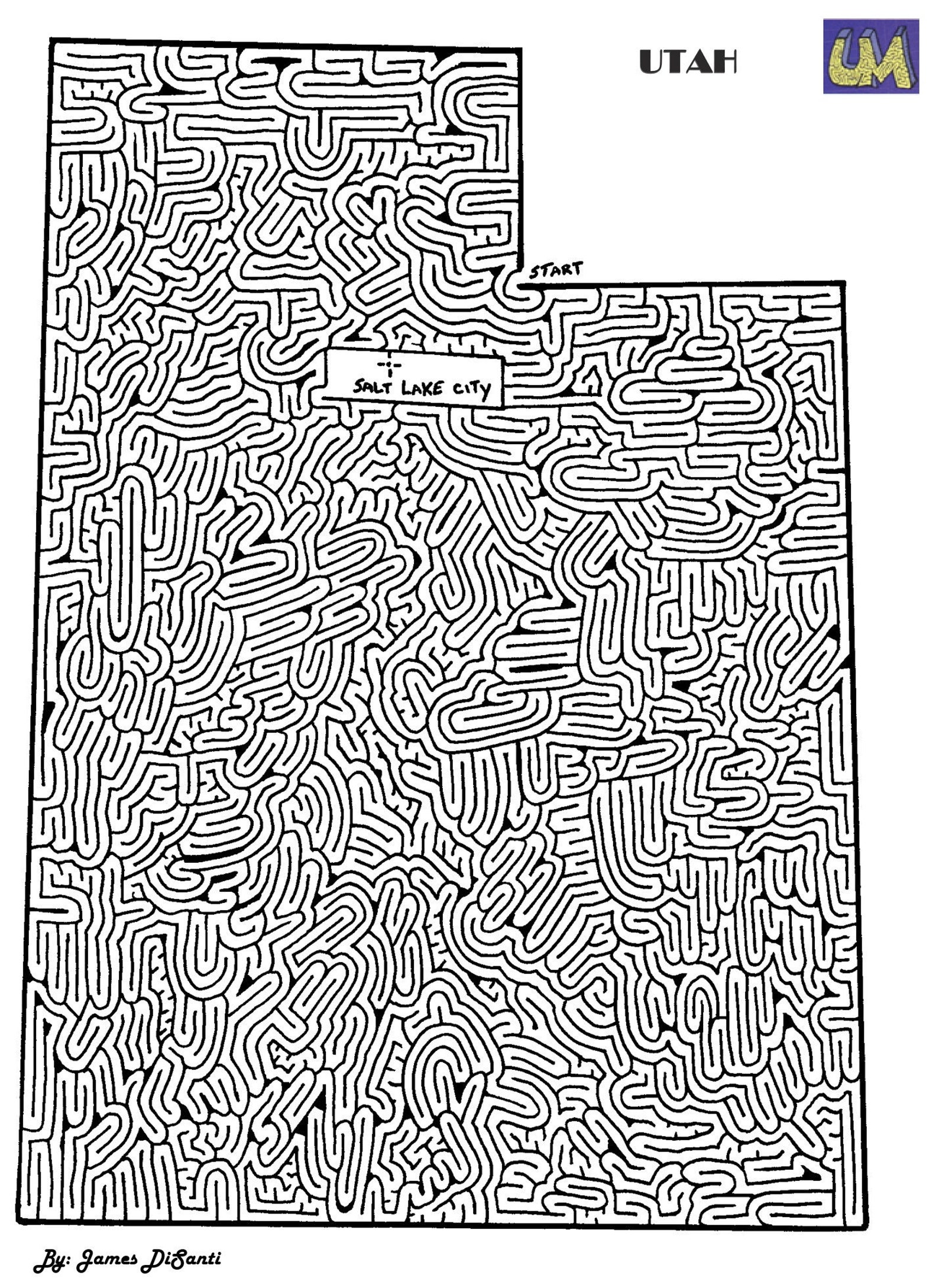Hand Drawn Original Mazes - Etsy