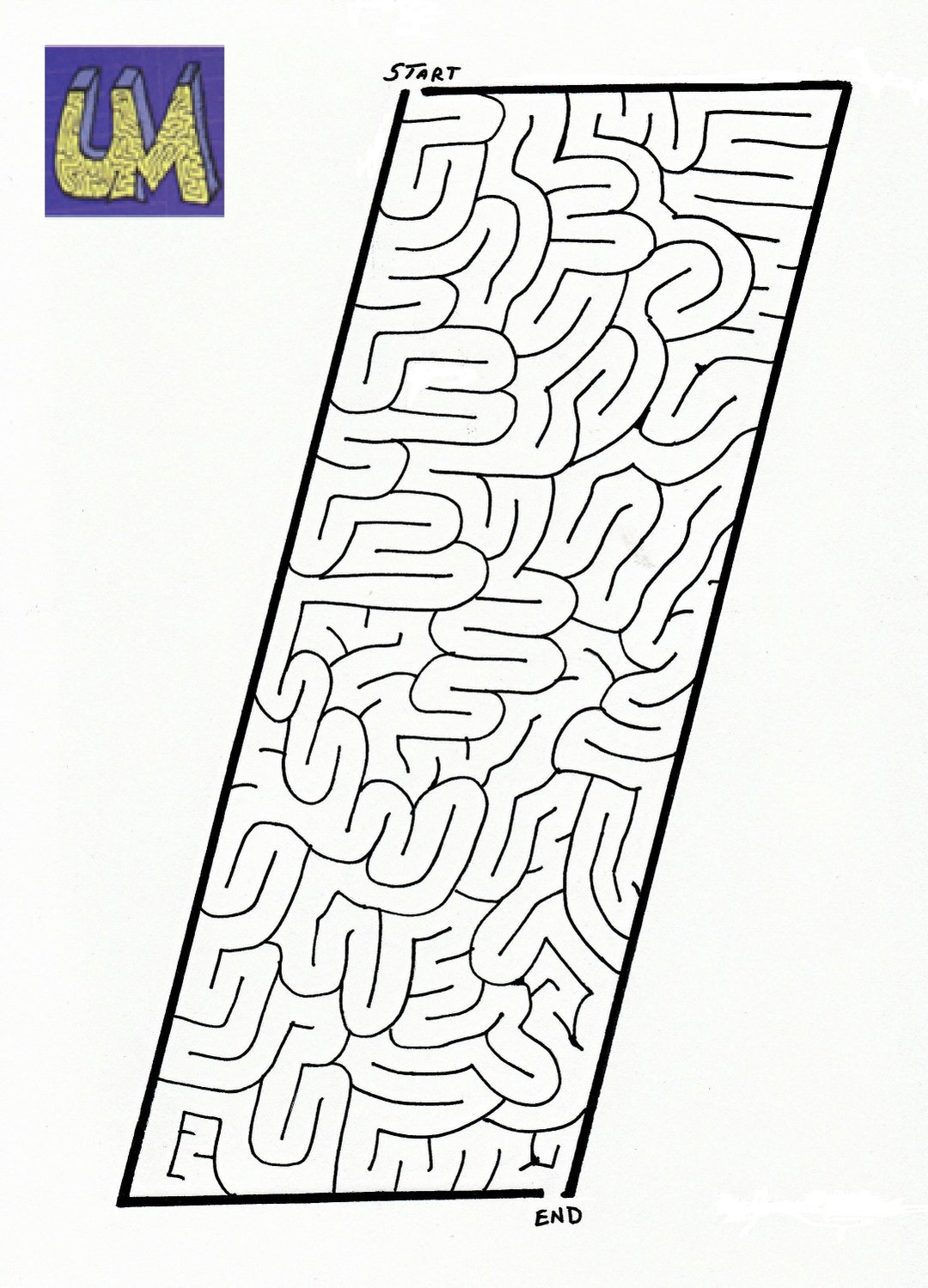 Hand Drawn Original Mazes - Etsy
