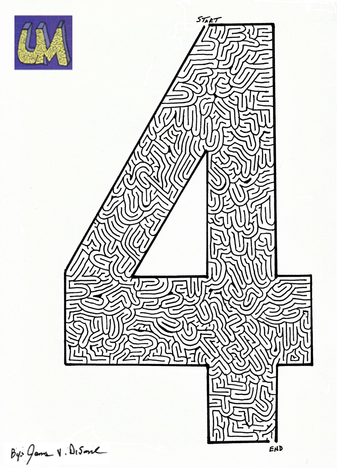 Hand Drawn Original Mazes - Etsy