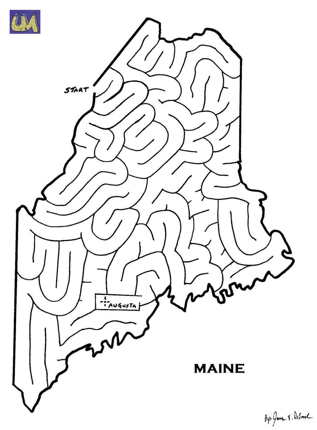 Hand Drawn Original Mazes - Etsy