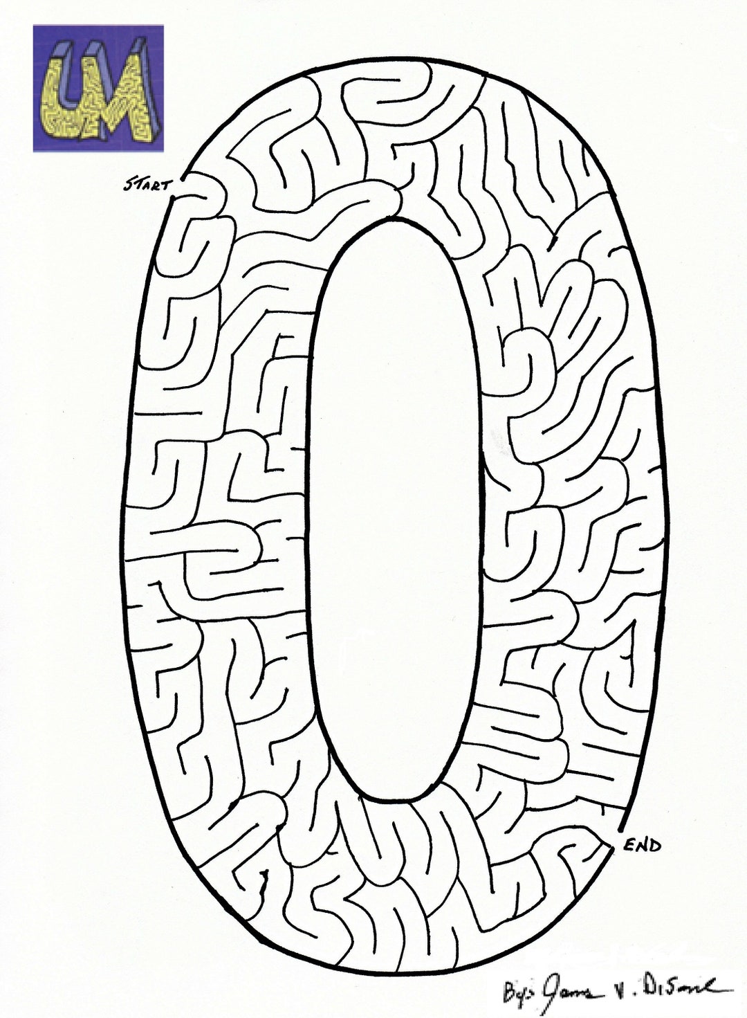 Hand Drawn Original Mazes - Etsy